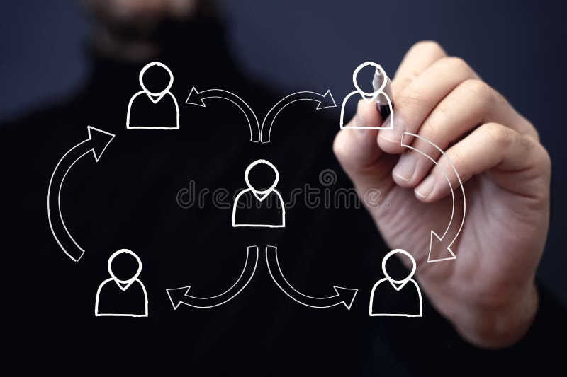 Network Connection of People and Users on the Internet and Reality ...