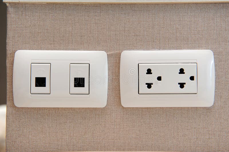 Network Connection Plug stock photo. Image of industry - 32956530