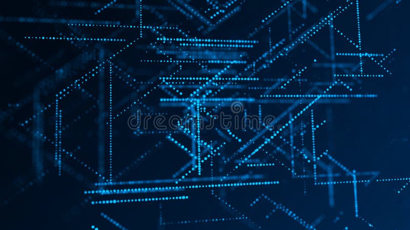 Network Connection Structure. Abstract Digital Background. Big Data Visualization. Technological ...
