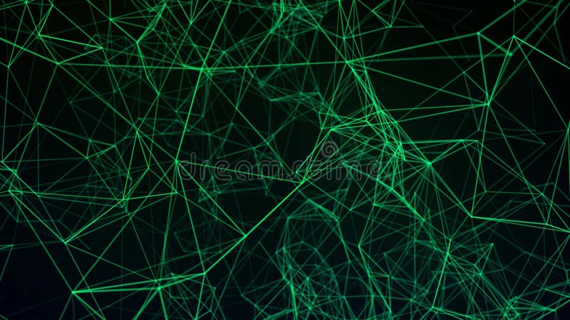 Network Connection Structure. Big Data. Connecting Points and Lines. Abstract Technology ...