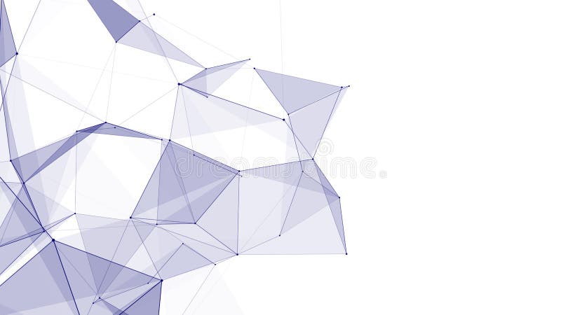 Network Connection Structure. Concept of Hi Tech and Future ...