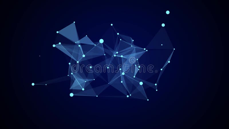 Network Connection Structure. Concept of Hi Tech and Future. Communication and Web Concept. Big ...