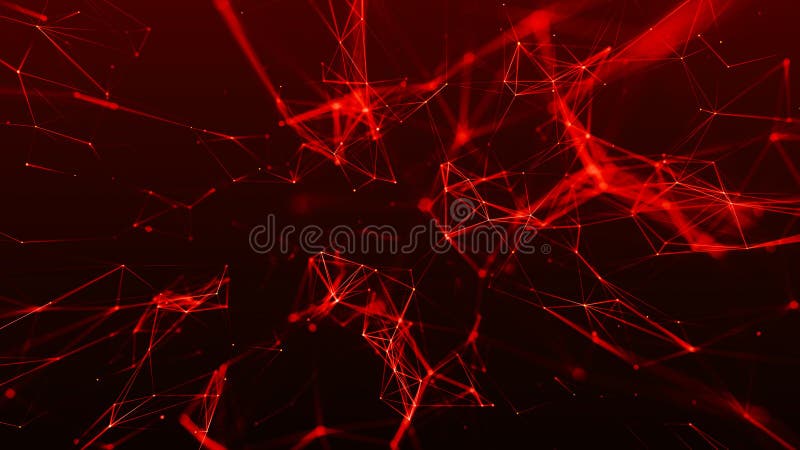Network Connection Structure. Big Data. Connecting Points and Lines. Abstract Technology ...