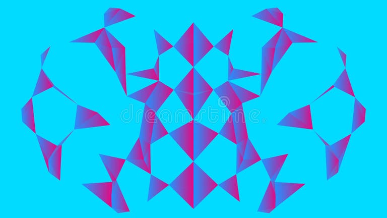 Network Connection Structure Futuristic Background Made Of Triangles Connecting Dots And Lines