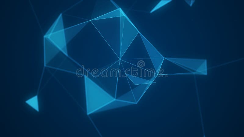 Network Connection Structure. Technology Connect Big Data. Science ...