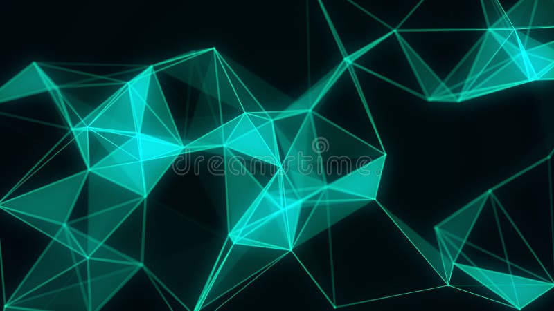 Network Connection Structure. Technology Connect Big Data. Science ...