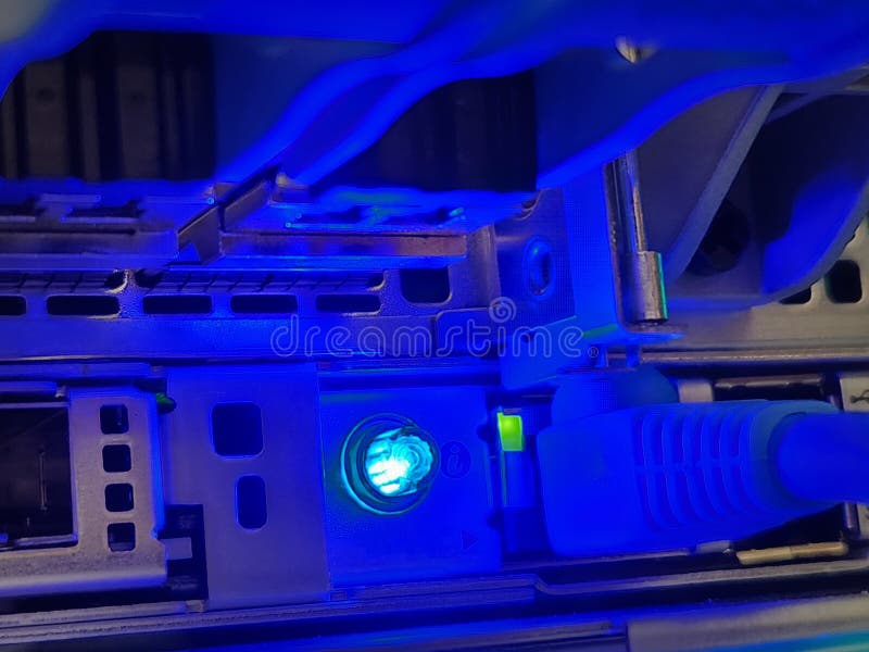 Network Connection Technology with Network Switch Router, Ethernet ...