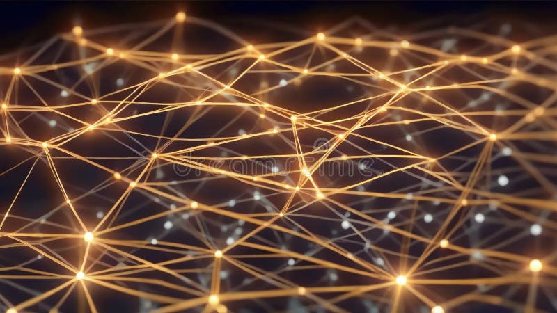 Network Connection Visualization Stock Video - Video of internet ...