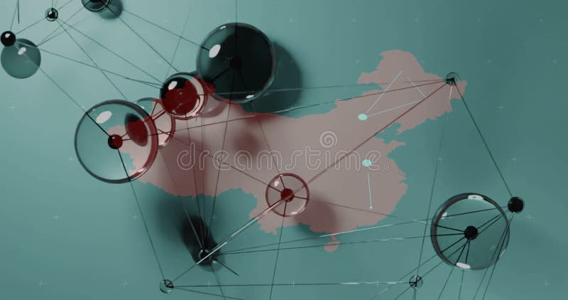 Digital China Map Cybersecurity Tech Network Stock Photos - Free ...