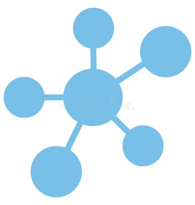 Network Connections Isolated Vector Icon Which Can Easily Modify or ...