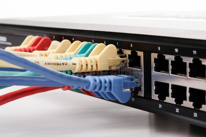 Network Connections stock photo. Image of bunch, rj45 - 30559346