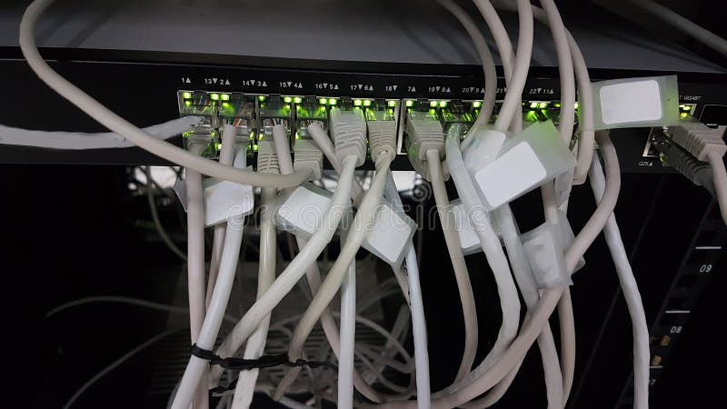 Network switch stock photo. Image of broadband, communication - 29904330