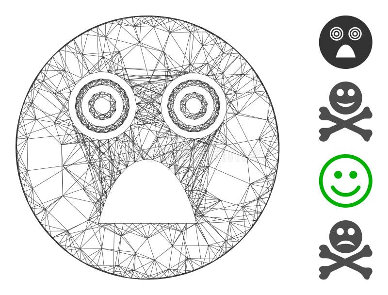 Network Crazy Smiley Vector Mesh Stock Illustration - Illustration of ... Network Crazy Smiley Vector Mesh Stock Illustration - Illustration of ...