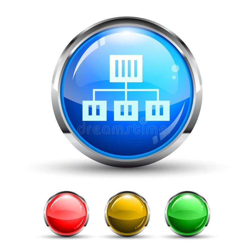 Networking icons stock vector. Illustration of symbol - 3804750