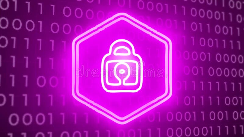 Network Cyber Security Technology Computer Coding Programming Concept, Digitally Safe ...