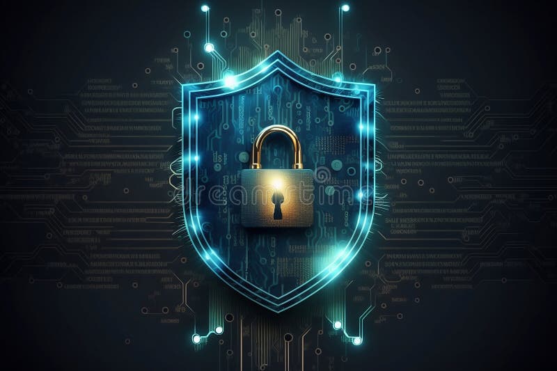 Network Cybersecurity and Information Against Threats, Concept ...