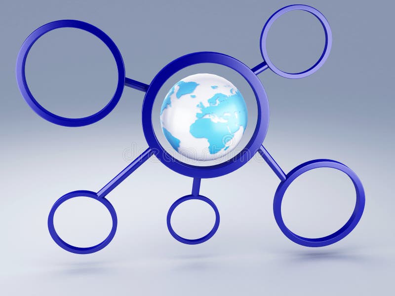 Network stock illustration. Illustration of linking, connection - 39408353