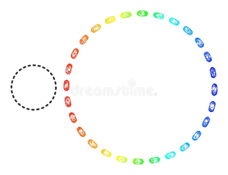Circle area equation stock illustration. Illustration of calculate ...