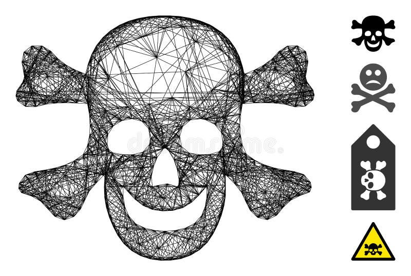 Network Death Vector Mesh stock vector. Illustration of organized ...