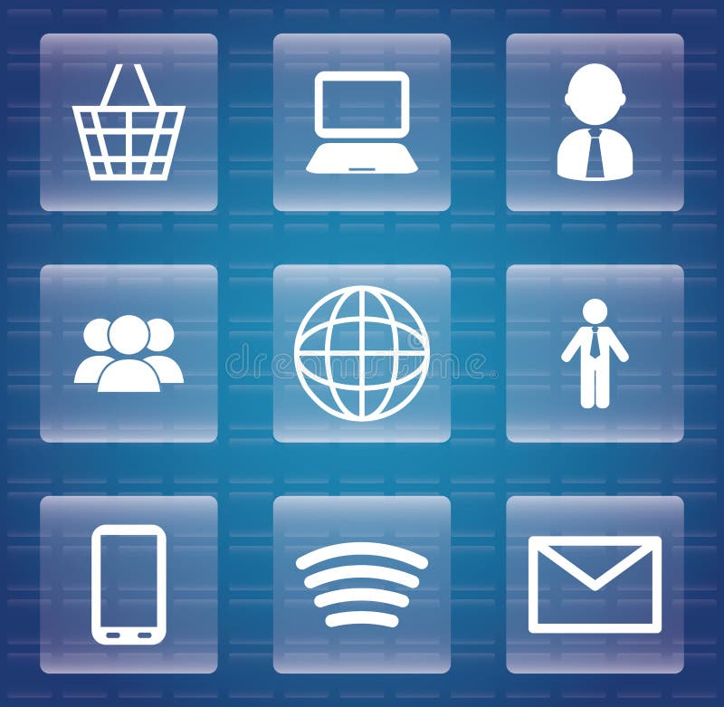 Network design. stock vector. Illustration of silhouette - 58724383