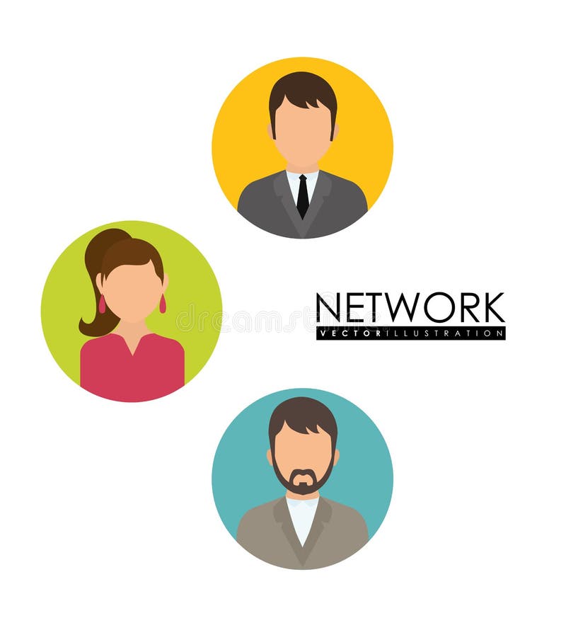 Network design. stock illustration. Illustration of social - 58724387