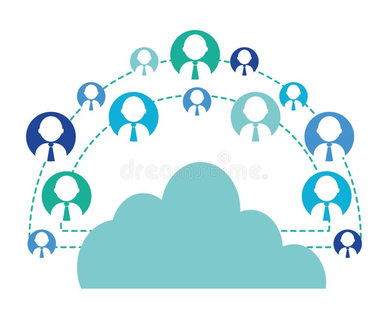 Network design. stock vector. Illustration of connection - 58724406