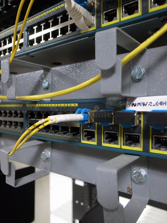 Network Device Connector RJ45 Stock Photo - Image of huge, cables: 34410374