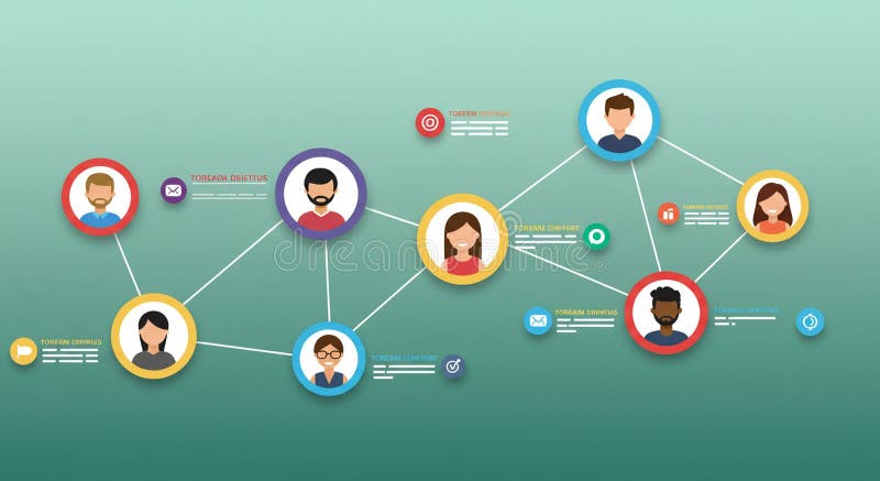 People Diagram Network Stock Illustrations – 23,860 People Diagram ...