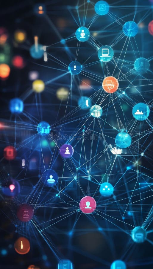 Network Diagram Illustrating Business Elements Customer Service ...