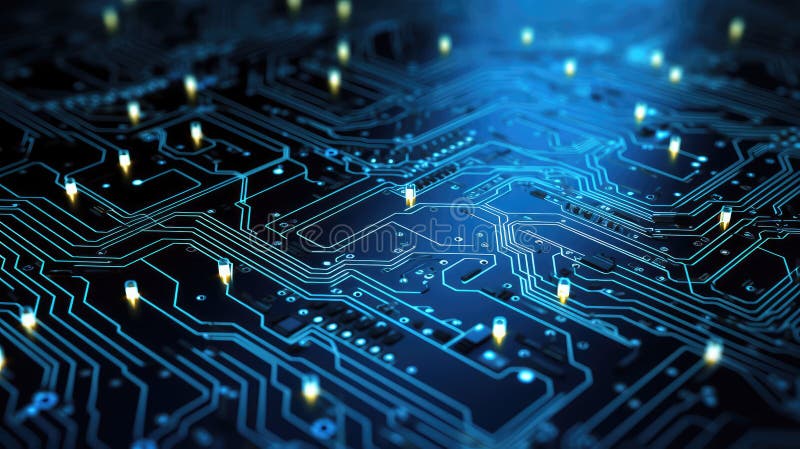 Network Digital Data Abstract Stock Illustration - Illustration of ...