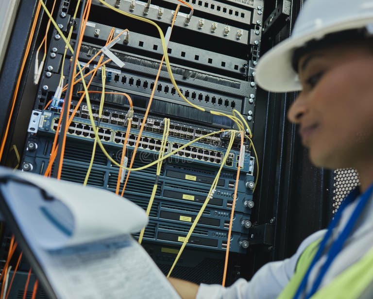 Network Engineer, Document and Server Room for Internet Infrastructure ...