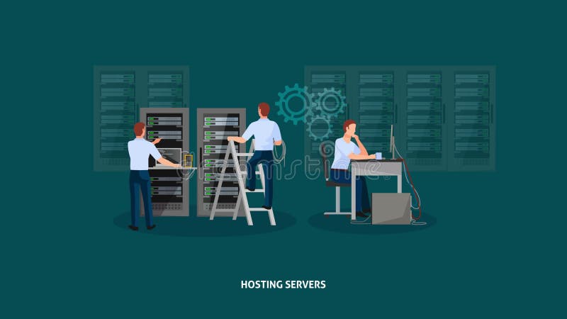 Network Engineer Video Animation Footage Stock Footage - Video of ...