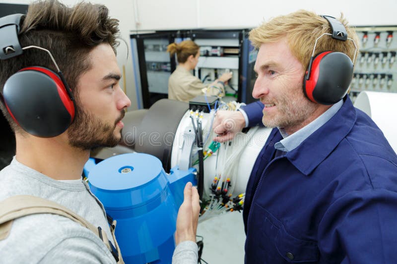 Network Engineers Connect Machine Stock Photo - Image of control ...