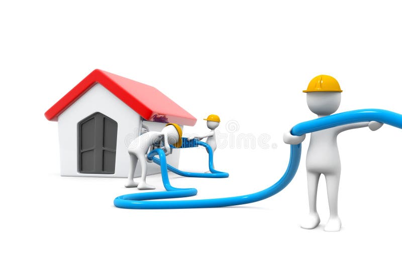 Network Engineers stock illustration. Illustration of connector - 13159001