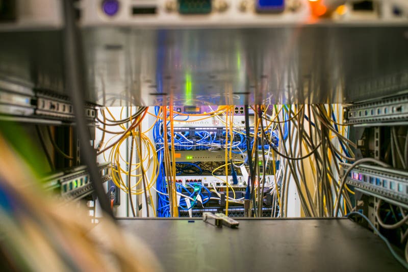 3+ Fiber optic cables data center Free Stock Photos - StockFreeImages