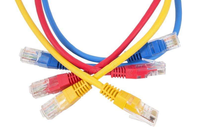 Network Ethernet Cabl stock image. Image of electrical - 47415479