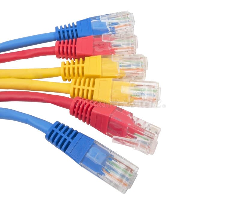 Network Ethernet Cabl stock photo. Image of connector - 52401692
