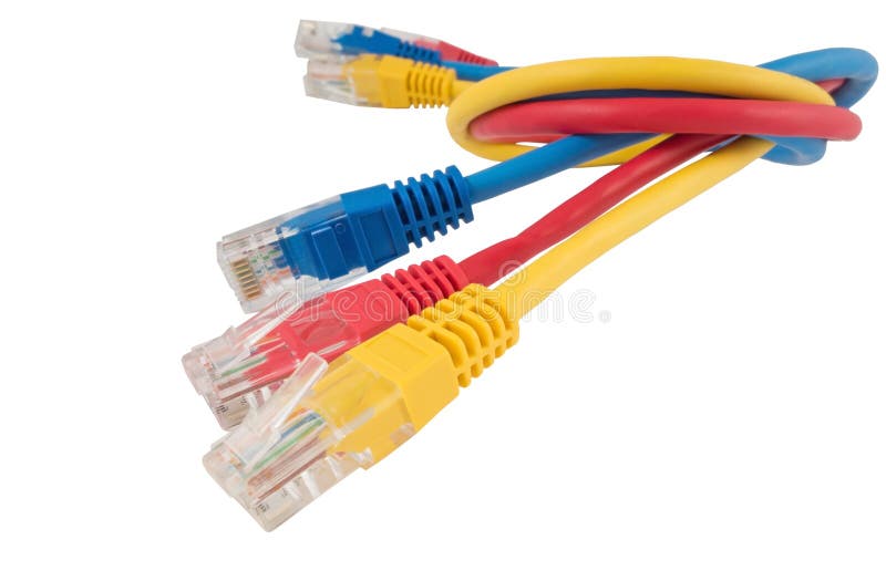 Network Ethernet Cabl stock photo. Image of closeup, modem - 71774968