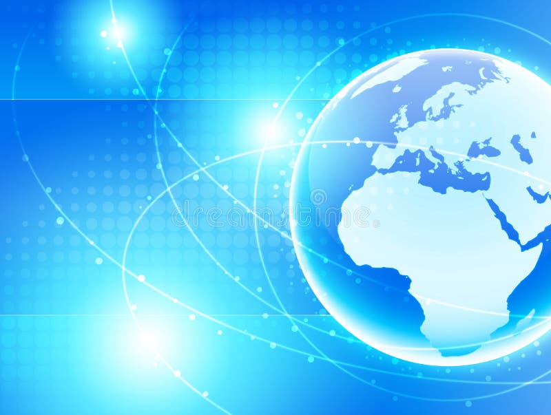 Network europe stock illustration. Illustration of optical - 41780442