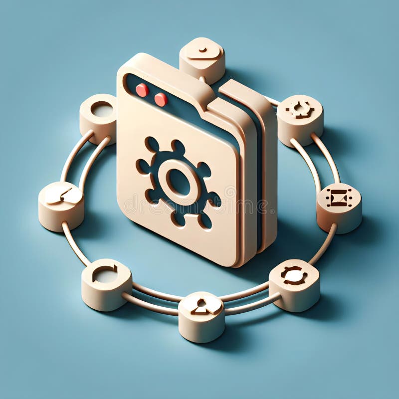 The Network of the Future: Cloud and Surrounding Technology: Stock ...