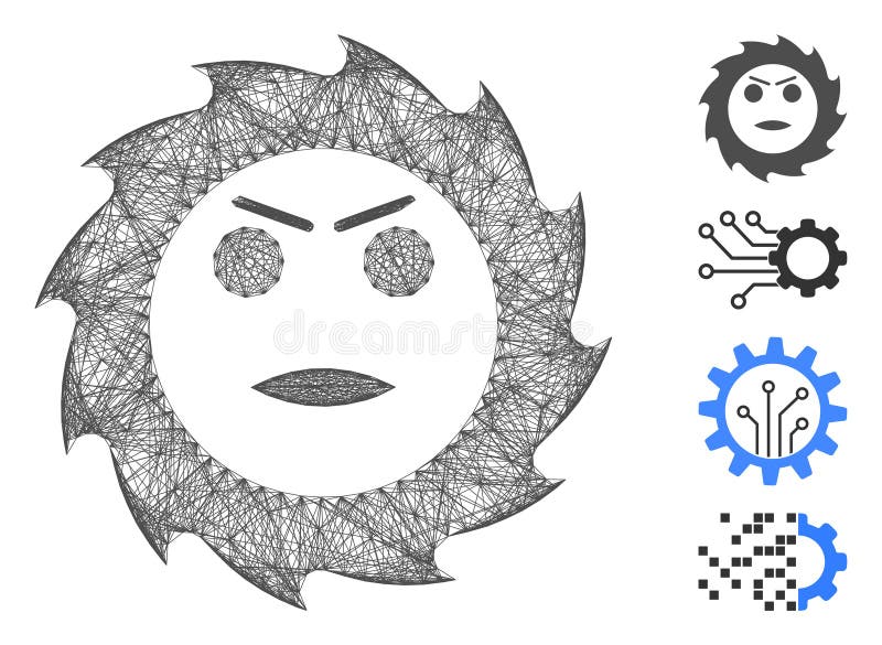Network Gear Angry Smiley Vector Mesh Stock Vector - Illustration of ... Network Gear Angry Smiley Vector Mesh Stock Vector - Illustration of ...