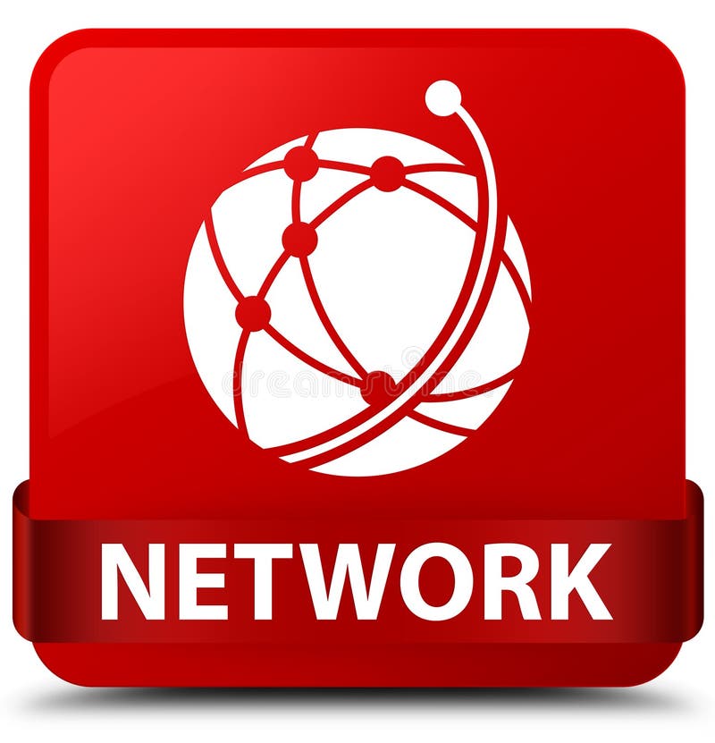 Network (global Network Icon) Glassy Green Round Button Stock ...