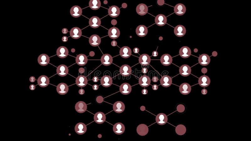 Network Growing Loop. Social Network Animation for Use in Presentations ...