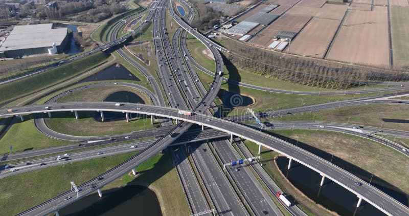 Network of Highways, Infrastructure, Mobility and Transport. Roads ...