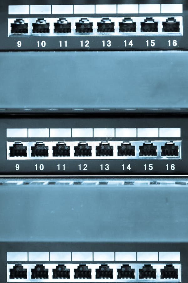 Network hub stock photo. Image of plugs, server, tech - 16469756