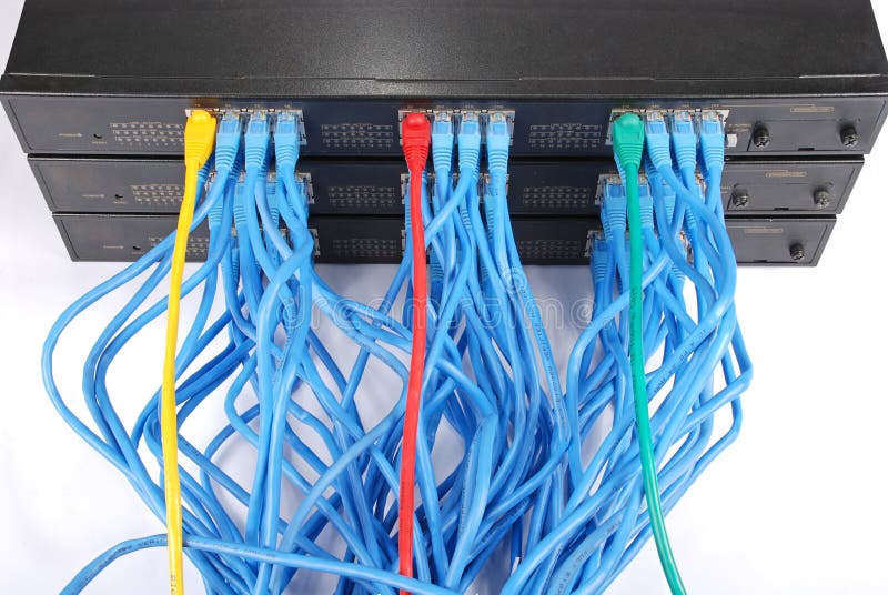 Network hub stock photo. Image of business, server, digital - 15304308