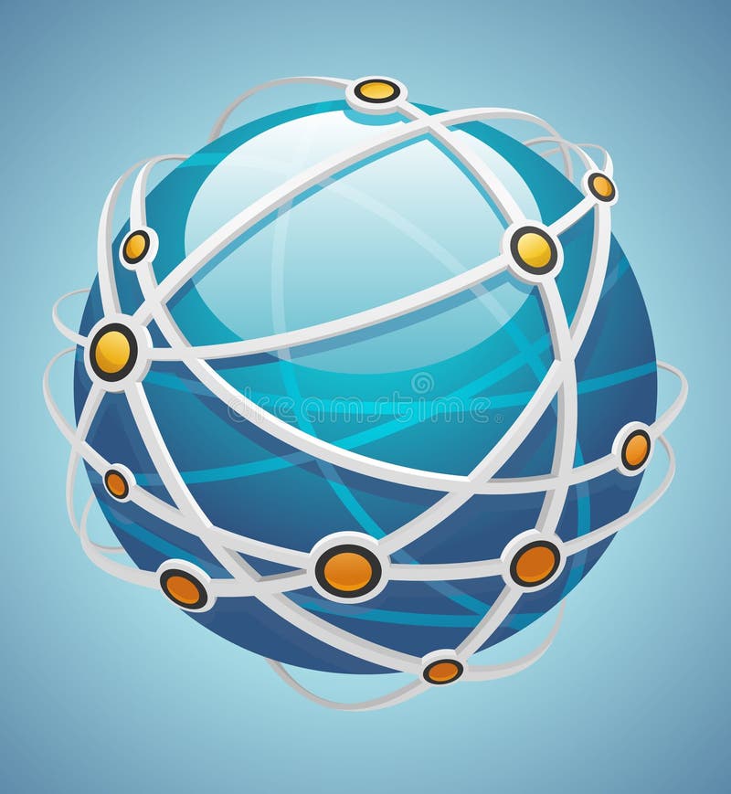 Network Icon Vector Isolated On White Background, Logo Concept O Stock ...