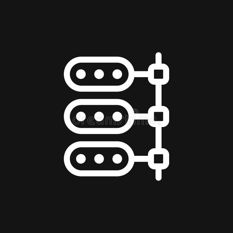 Network Icon, Computing and Computer Network Symbol Stock Illustration ...