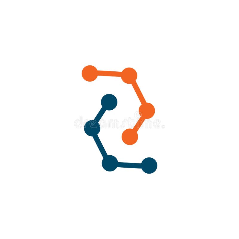 Network Icon Logo Design Vector Template Stock Vector - Illustration of ...