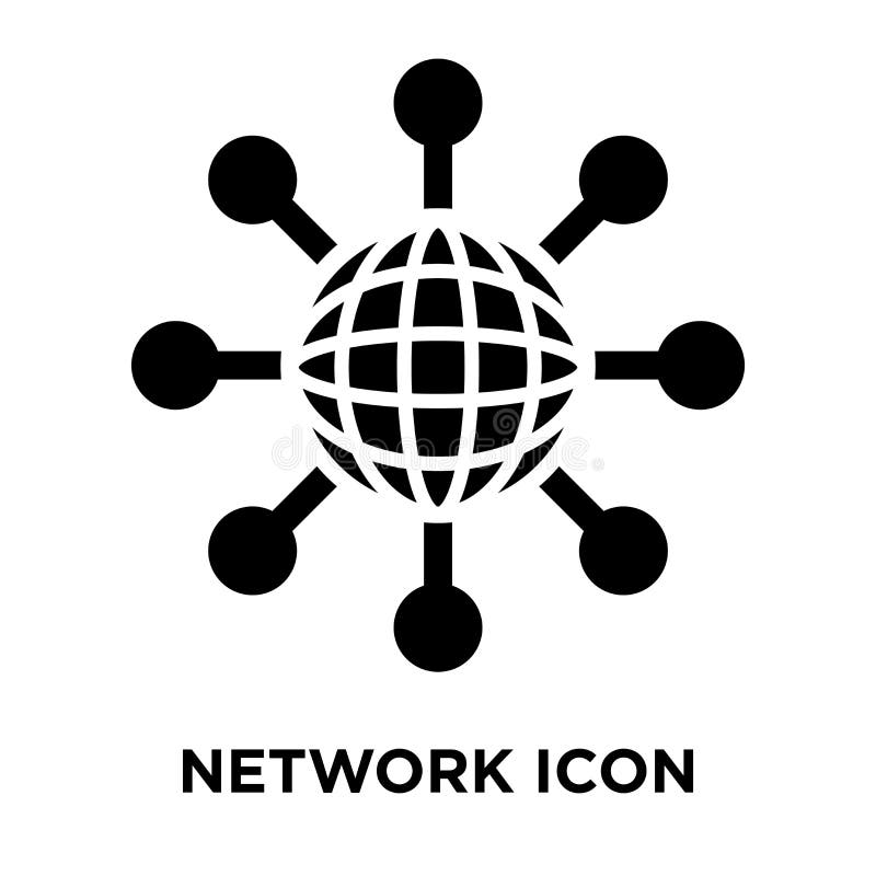 Network Icon Vector Isolated on White Background, Logo Concept O Stock ...